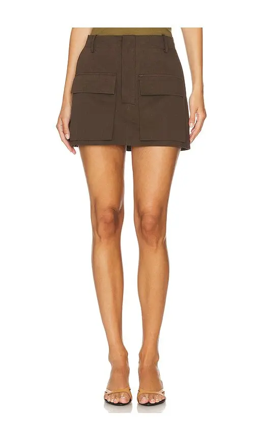 AEXAE Cargo Pocket Mini Skirt