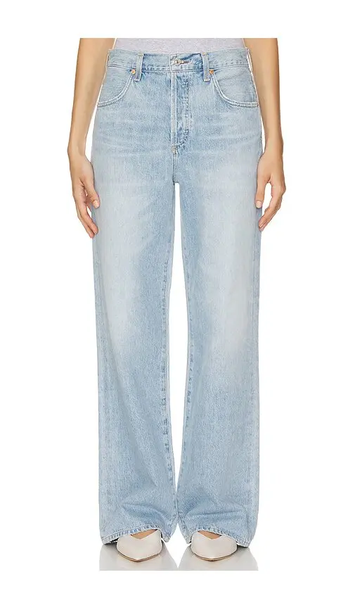 Citizens Of Humanity Annina Petite Wide Leg Jeans - Tularosa