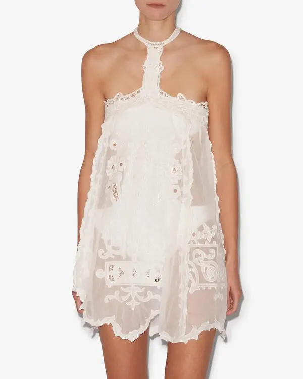 valerie embroidered maxi dress Valerie Petal Embroidered Gown – THEIA main image 0