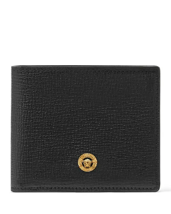 Versace Medusa Biggie Bifold Wallet - Black