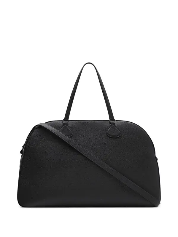 COURREGES Logo-plaque Leather Duffle Bag