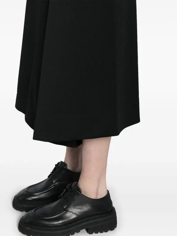 Yohji Yamamoto Asymmetric Drawstring Midi Skirt
