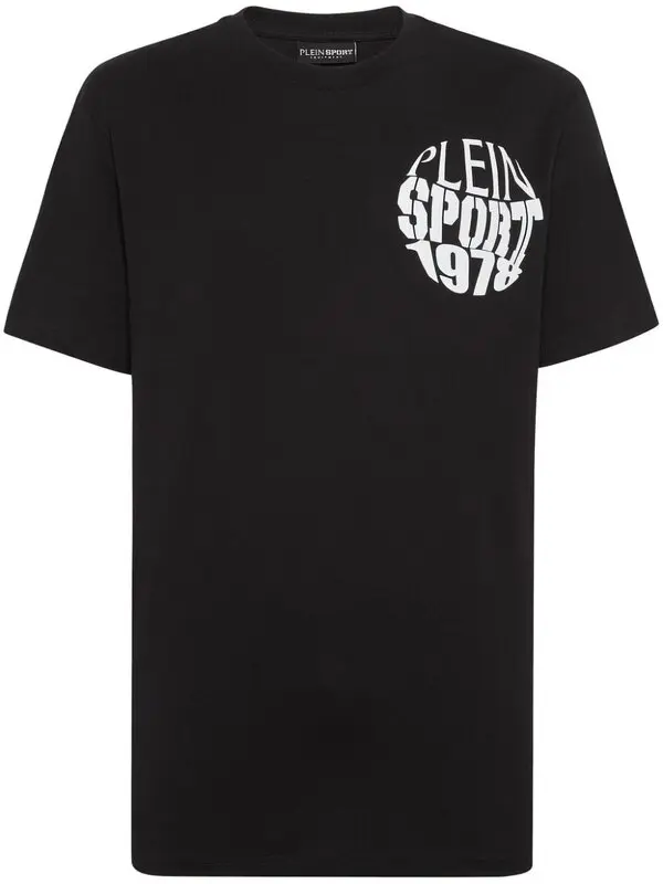 PLEIN SPORT Logo-print Cotton T-shirt