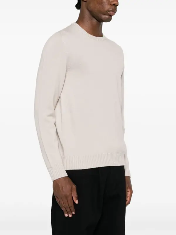 DRUMOHR Merino Wool Sweater - Neutrals