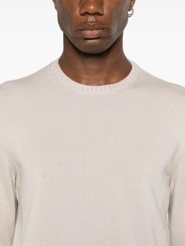DRUMOHR Merino Wool Sweater - Neutrals
