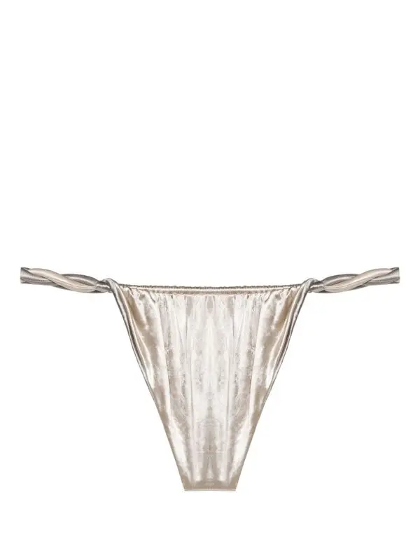 ISA BOULDER Rope-detail Reversible Bikini Bottom