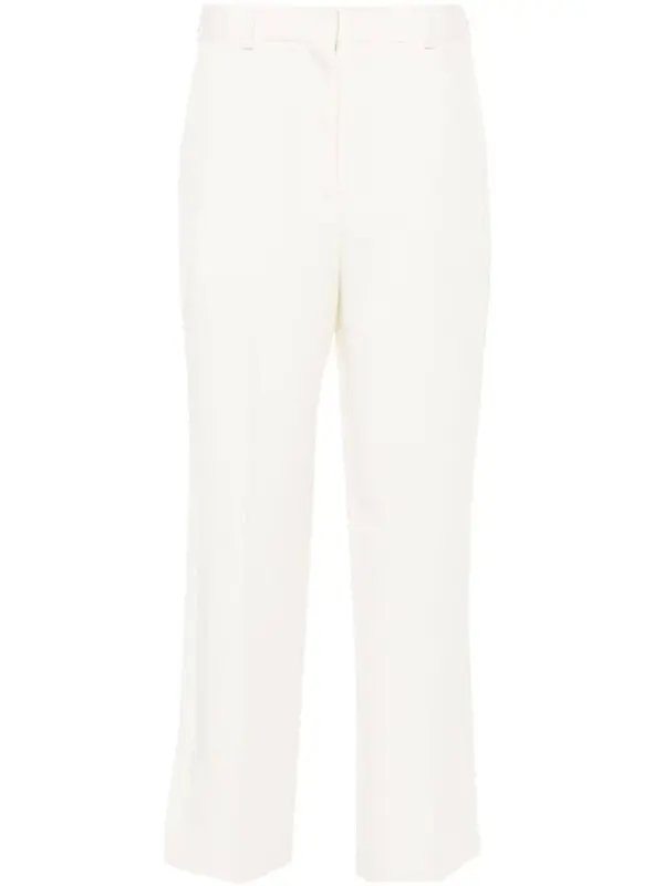 TOTEME Straight-leg Cropped Trousers