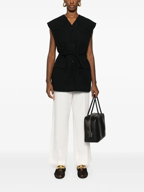 TOTEME Straight-leg Cropped Trousers