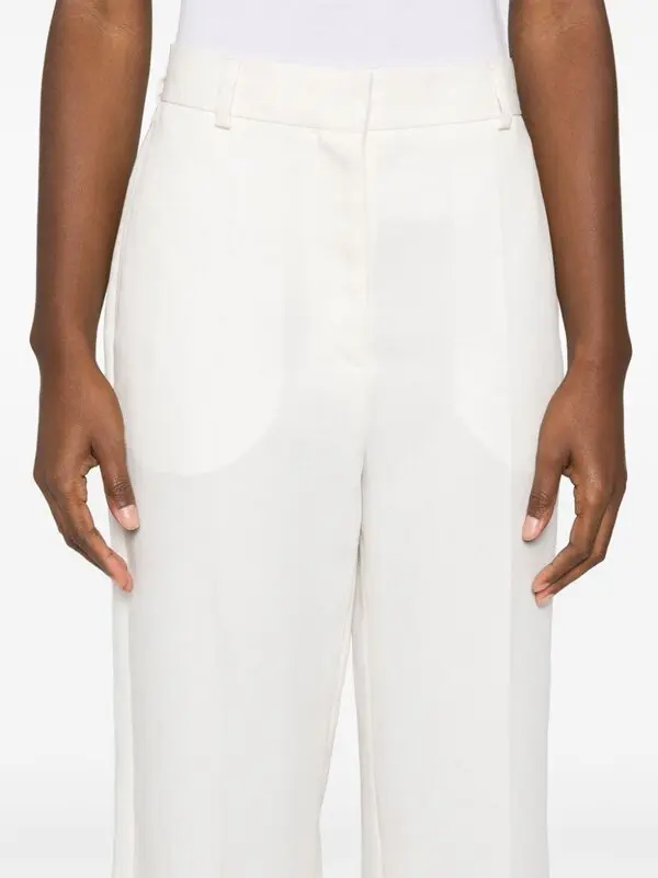 TOTEME Straight-leg Cropped Trousers