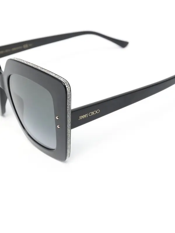 JIMMY CHOO Auri Square-frame Sunglasses