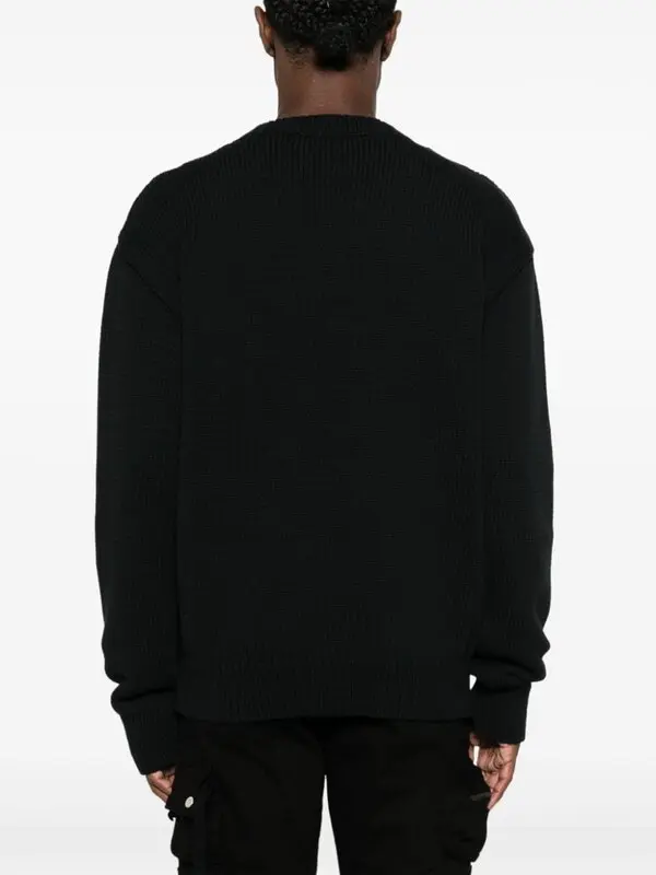 Off-White Intarsia-knit Logo Jumper