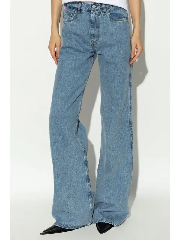 Coperni Wide-leg Mid-rise Jeans