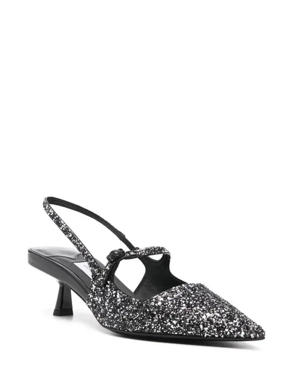 JIMMY CHOO Didi 45mm Pumps - Silver
