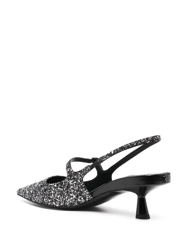 JIMMY CHOO Didi 45mm Pumps - Silver