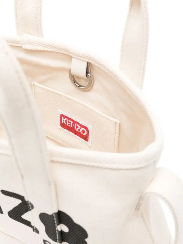 Kenzo Small Utility Tote Bag - White