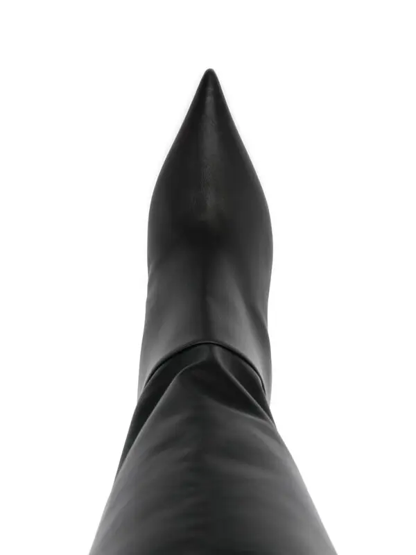 Casadei Superblade 80mm Leather Boots