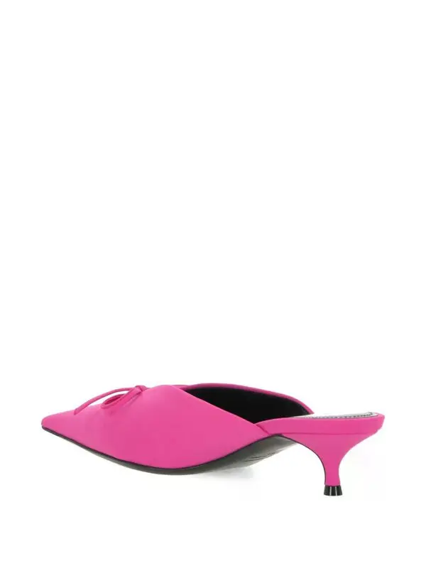 Balenciaga Bow-detail 40mm Mules - Pink