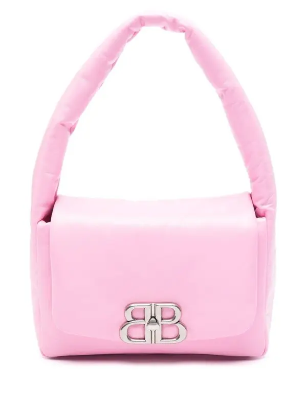 Balenciaga Small Monaco Shoulder Bag - Pink