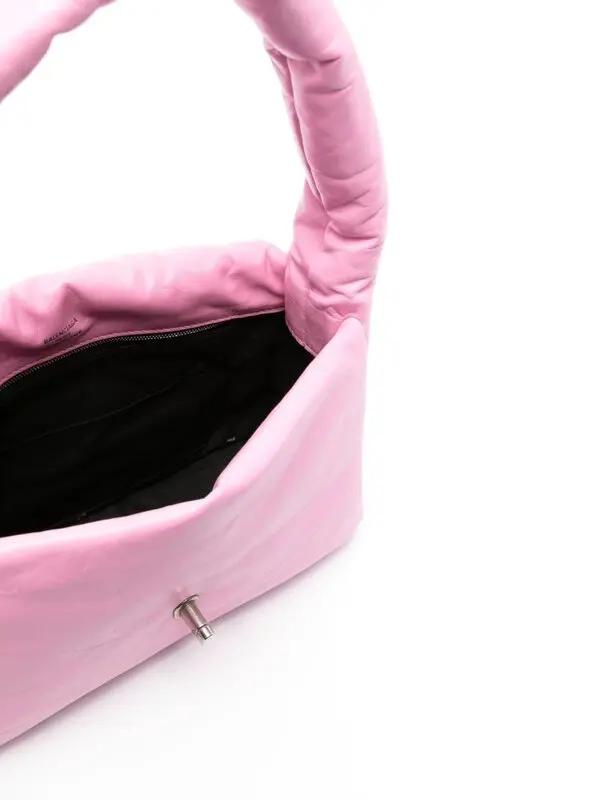 Balenciaga Small Monaco Shoulder Bag - Pink