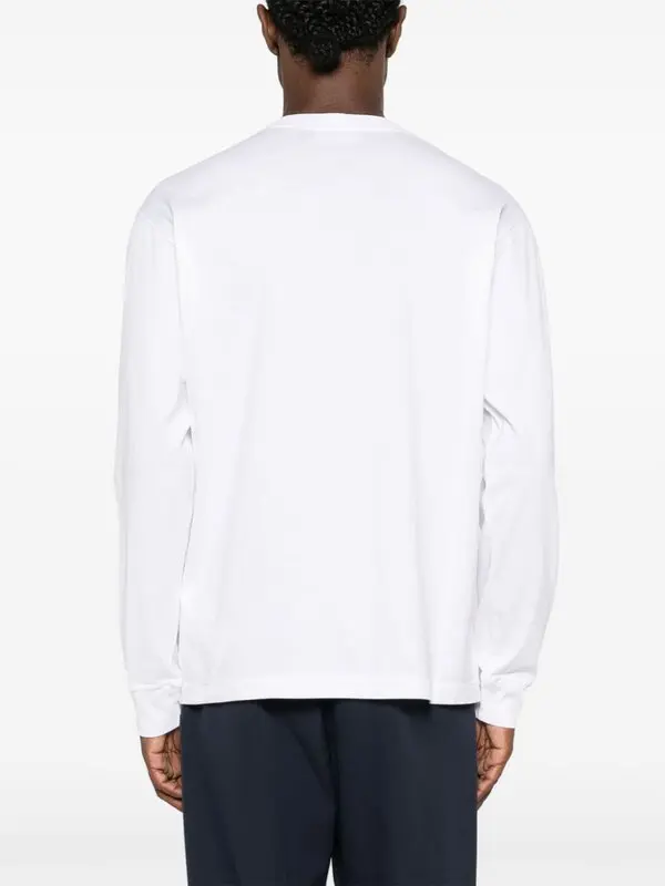 Stone Island Compass-badge Cotton T-shirt - White