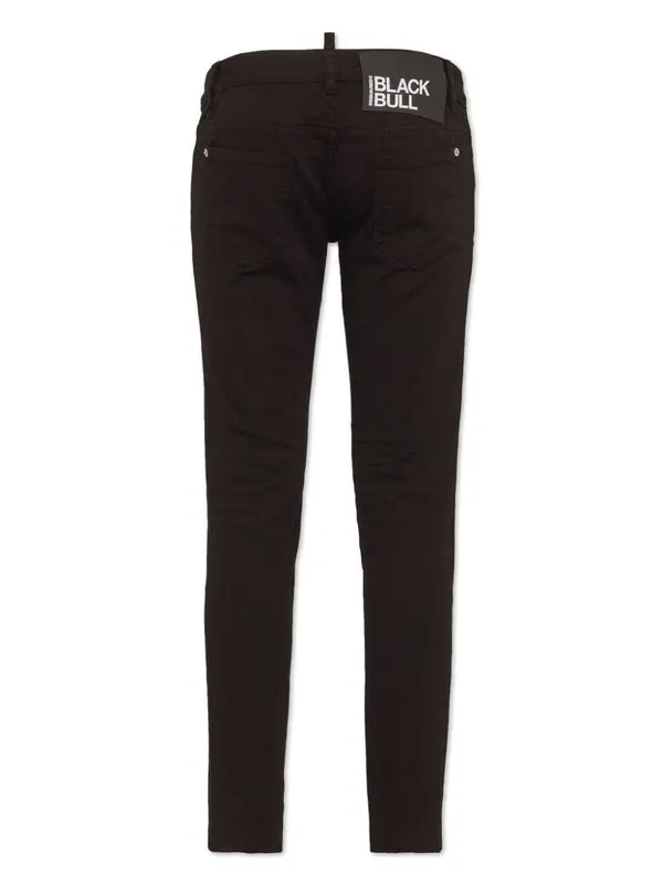 Dsquared2 Low-rise Skinny Trousers - Black