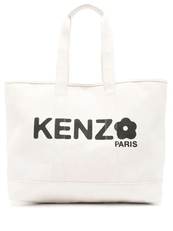 Kenzo Large Utility Tote - White