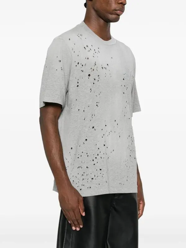 Amiri Shotgun Cotton T-shirt - Grey