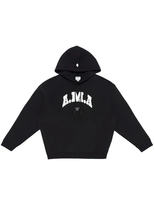 COUNTY OF MILAN Slogan Hoodie - Black