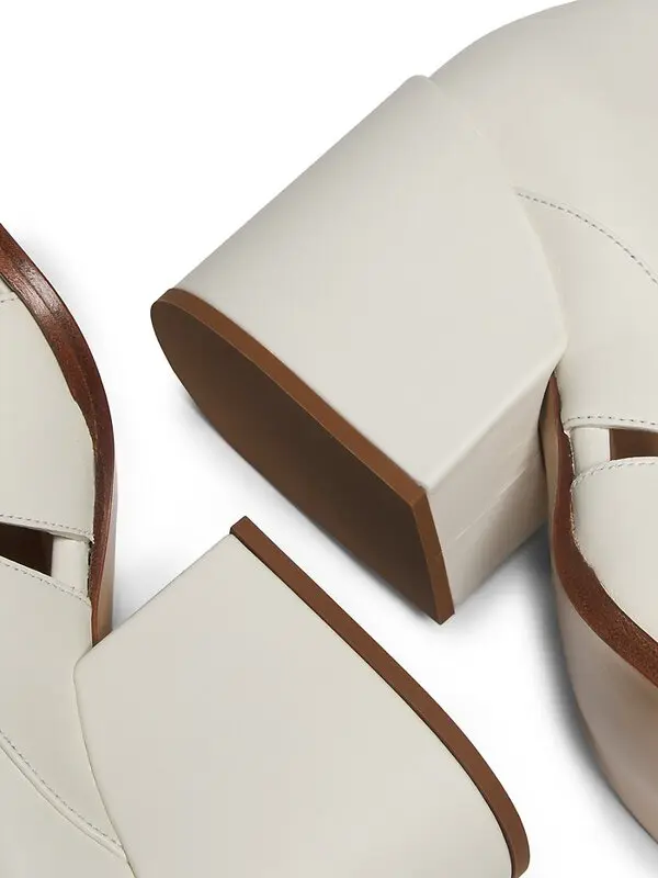 Gabriela Hearst Eliza 80mm Leather Loafers
