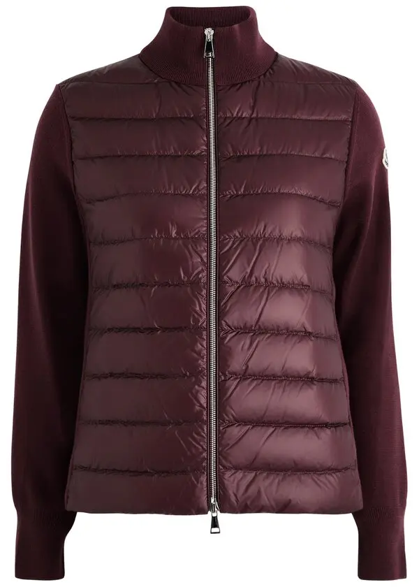 Moncler Quilted Wool Jacket