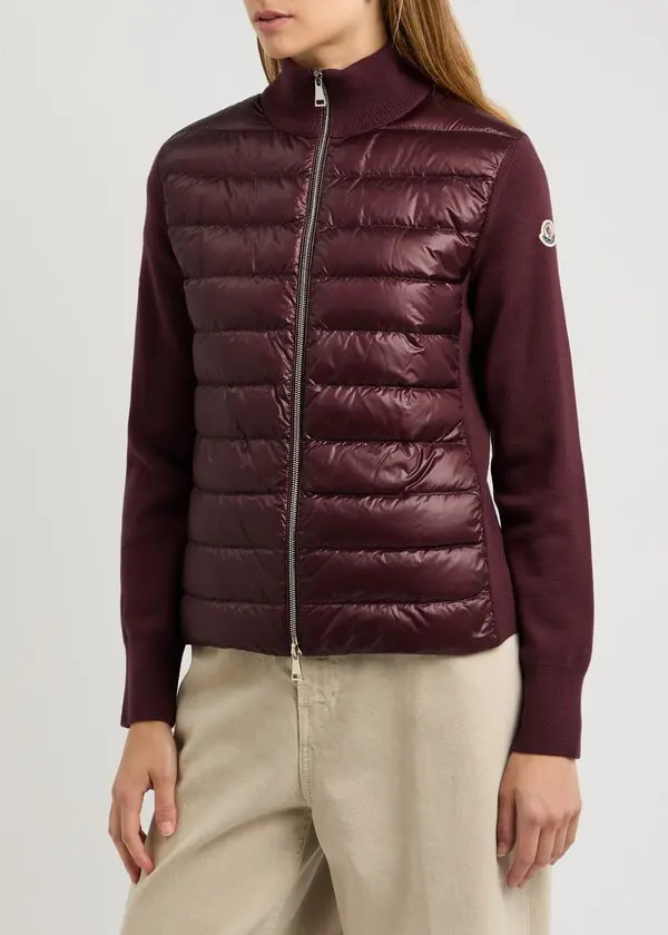 Moncler Quilted Wool Jacket