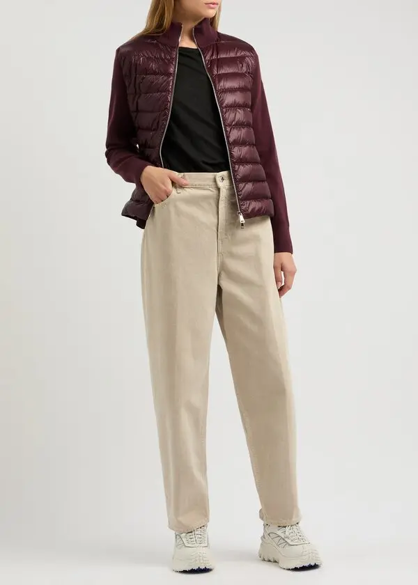 Moncler Quilted Wool Jacket