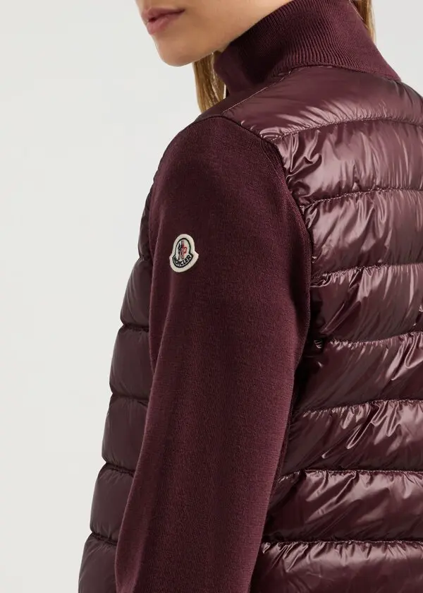 Moncler Quilted Wool Jacket