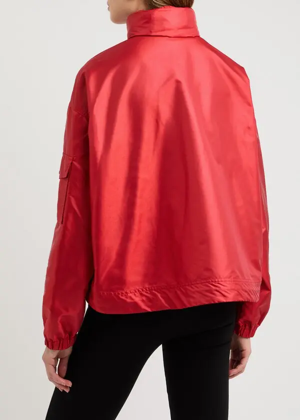 Moncler Hemar Nylon Parka - Red
