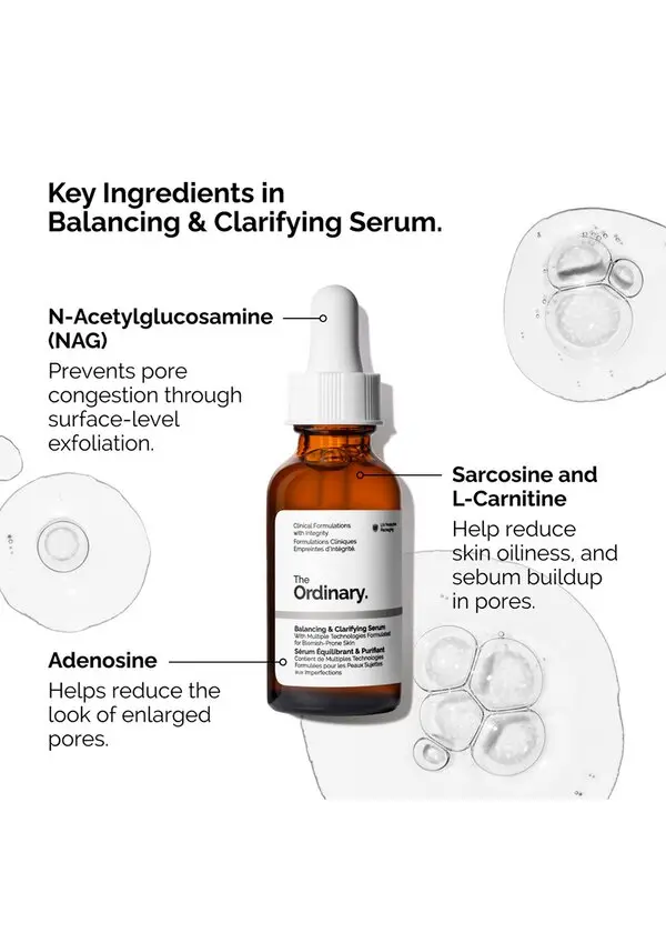 THE ORDINARY Balancing & Clarifying Serum - One-color