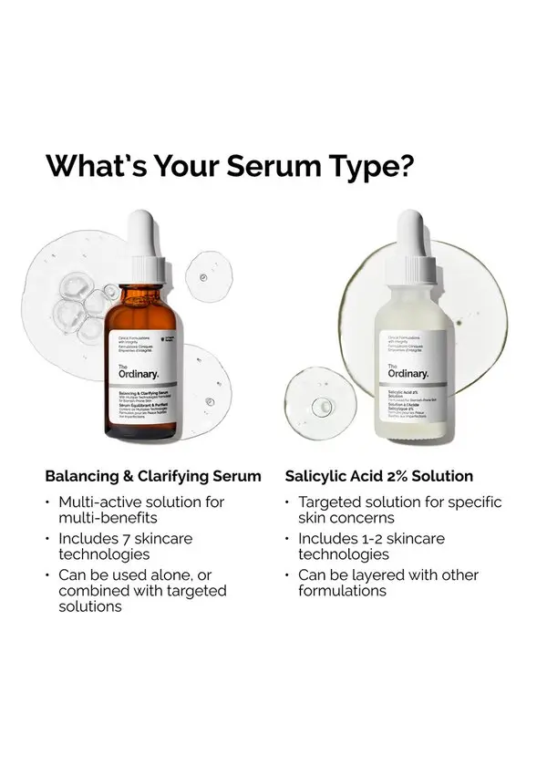 THE ORDINARY Balancing & Clarifying Serum - One-color