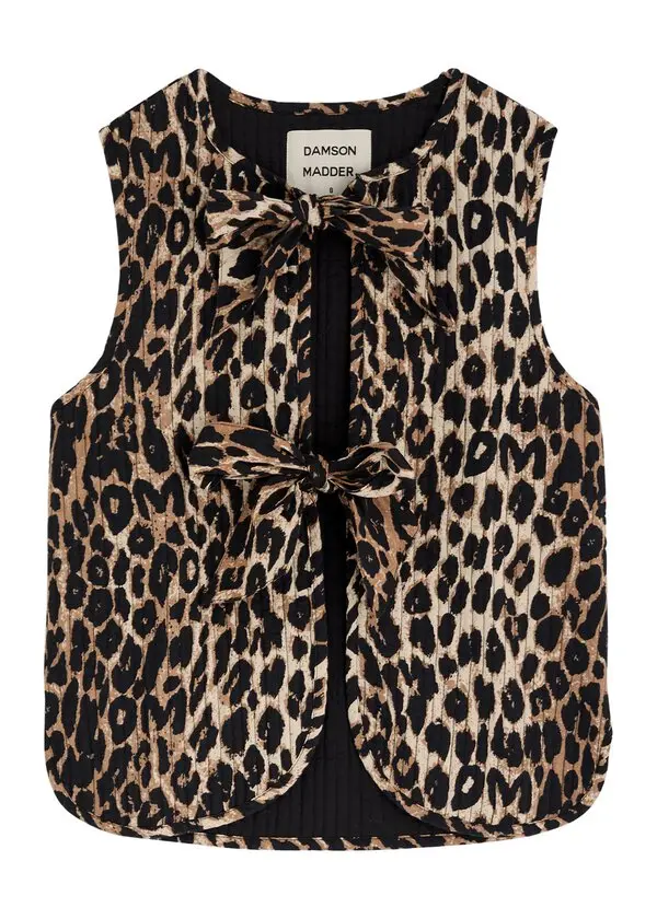 DAMSON MADDER Tilly -print Cotton Gilet