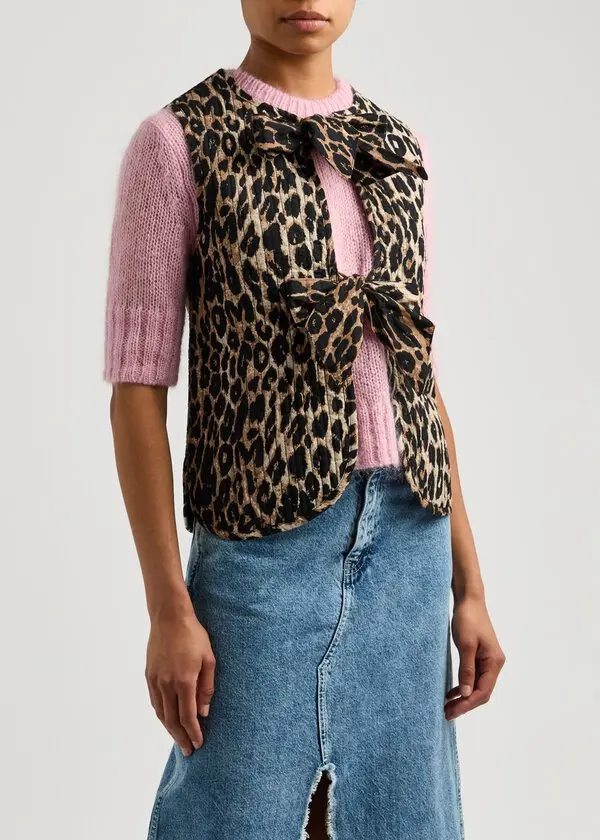 DAMSON MADDER Tilly -print Cotton Gilet