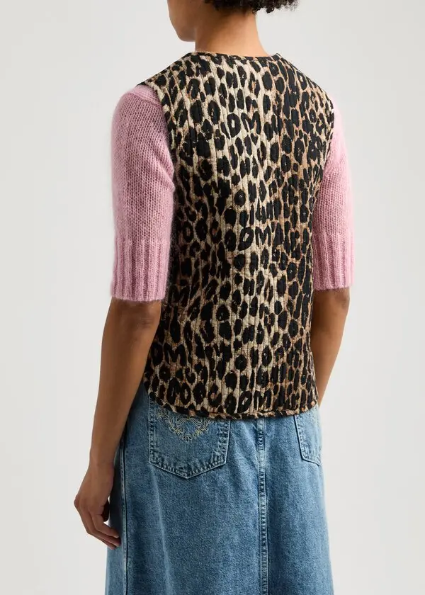 DAMSON MADDER Tilly -print Cotton Gilet