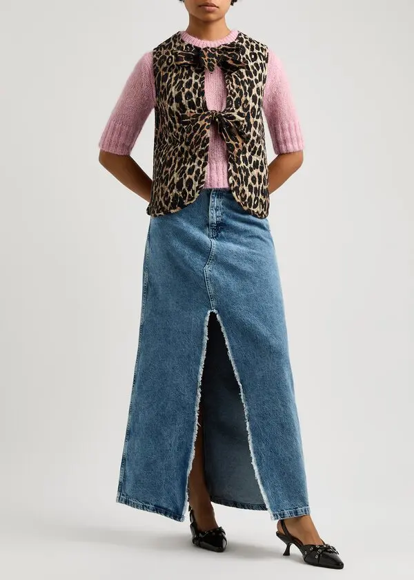 DAMSON MADDER Tilly -print Cotton Gilet