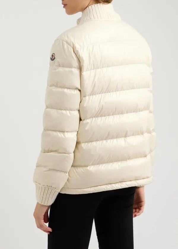 Moncler Arcelot Quilted Jacket - Off White
