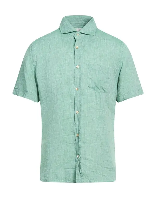 GLANSHIRT Shirt Size Linen - Green