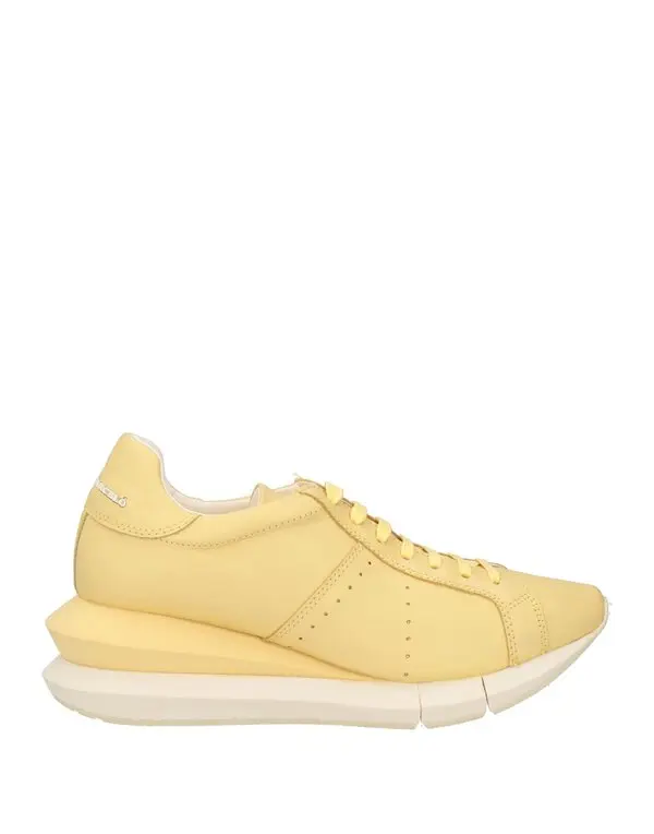 PALOMA BARCELO Leather Low-top Sneakers - Yellow