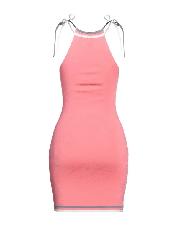 Fendi Viscose Blend Mini Dress - Red