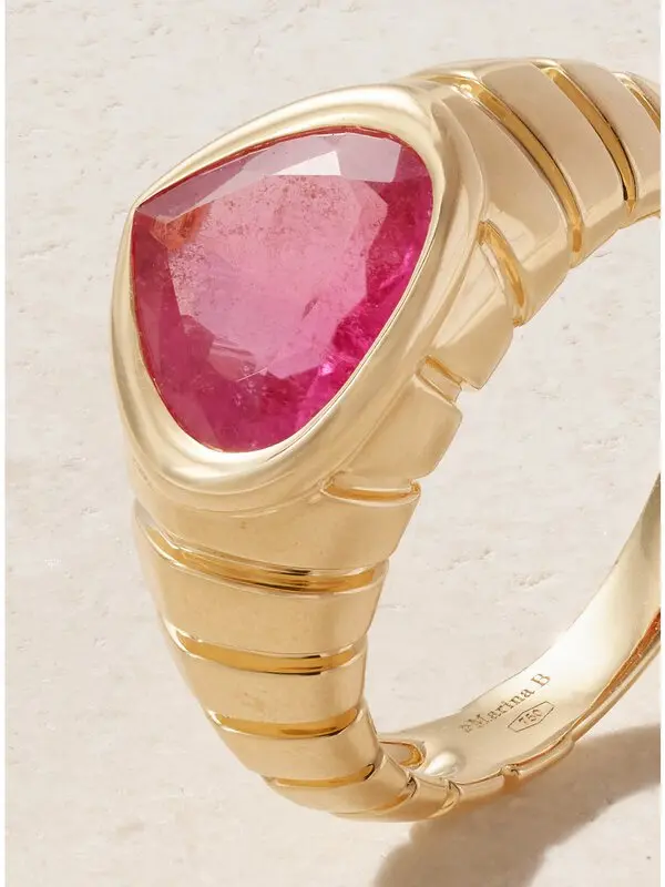 Marina B 18-karat Rubellite Ring