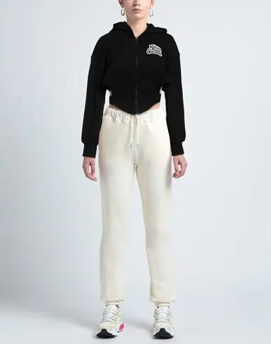 Versace Cotton French Terry Zip-up Hoodie With Embroidered Logo - Black