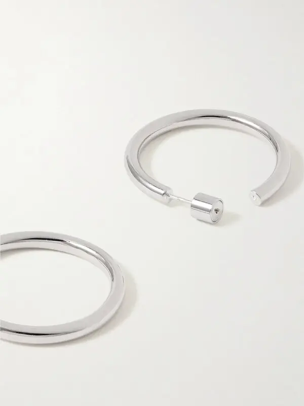 JENNIFER FISHER Mini Walk -plated Hoop Earrings