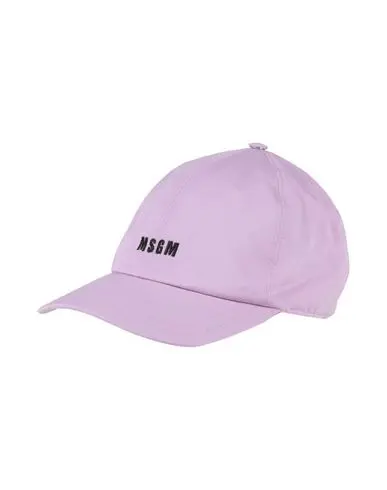 MSGM Cotton Baseball Cap - Purple