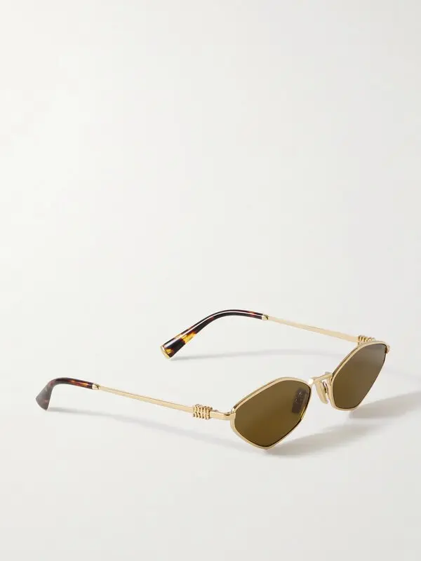 Miu Miu Hexagon-frame Sunglasses