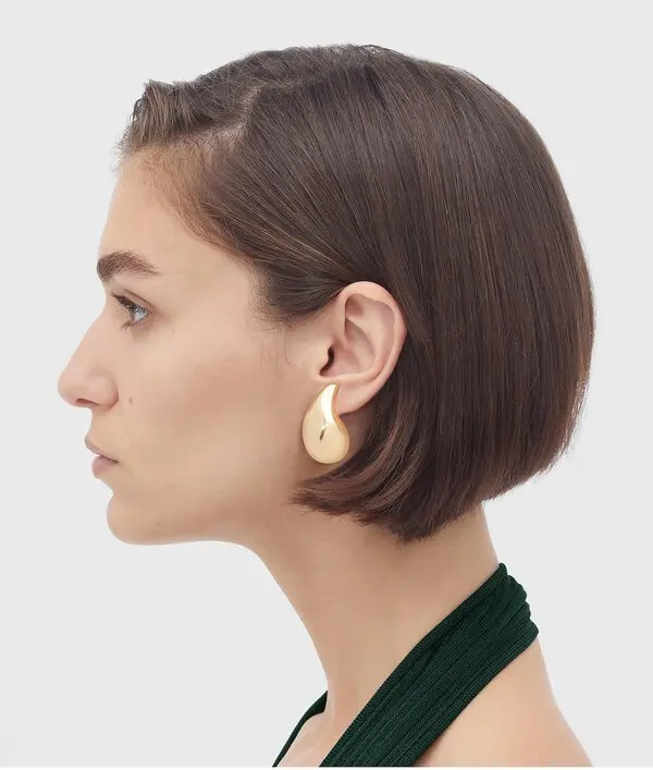 BOTTEGA  VENETA Drop Earrings - Yellow Gold